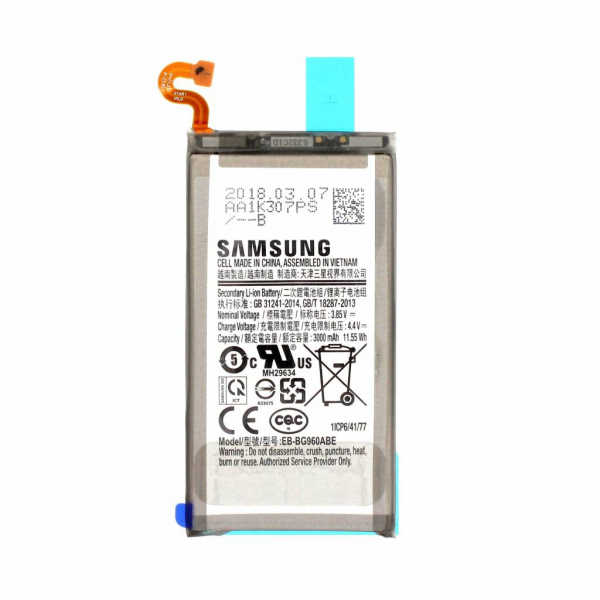 Acumulator EB-BG960ABE Samsung Galaxy S9, SM-G960F, OEM, GH82-15963A ...
