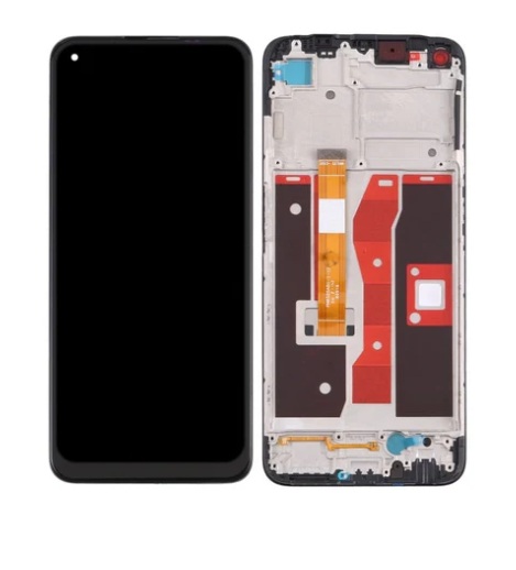 Display cu touchscreen si rama Oppo A76, A36 4G 2022, CPH2375, PESM10 ...